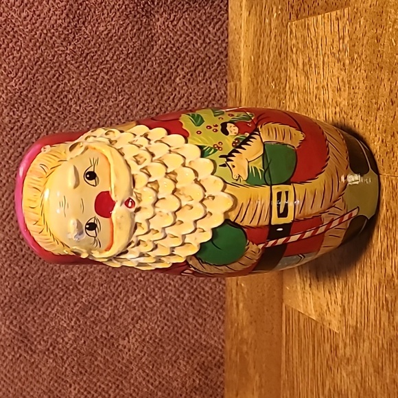 Holiday | Vintage Santa Claus Christmas Matroyshka Dolls | Poshmark